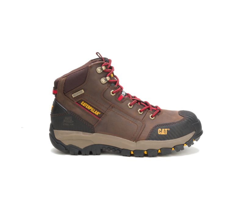 Cat Navigator Mid Botas de Trabajo Caterpillar Impermeables con Punta ...